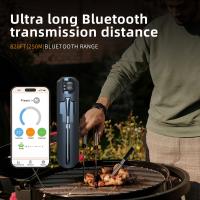 China 820FT Smart Wireless Meat Thermometer for Kitchen Cooking Outdoor Grilling Digital BBQ Thermometer Controlled by Phone APP for sale