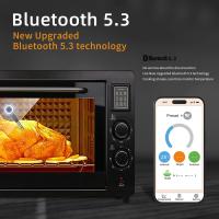 China Waterproof Fast Charging BBQ Food Thermometer Wireless Digital Meat Thermometer for Kitchen Cooking with APP Control Alarm for sale