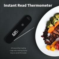 China Newest 3X Faster 0.56 Sec Reading Instant Digital Cooking Food Meat Thermometer 0.3C for Smoker BBQ Steak for sale