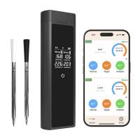 China 820FT Smart Wireless Meat Thermometer with Dual Probes Digital Digital Meat Thermometer for BBQ Grill for sale