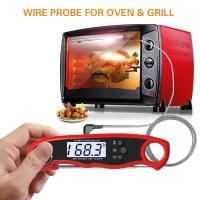 China Electronic Digital Dual Probe Meat Thermometer For Grilling Prime Rib Food for sale