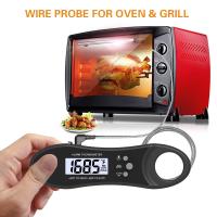 China BBQ Smoker Dual Probe Digital Thermometer 150 Degrees 200c Fordable for sale