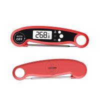 China Meat Recalibratable Digital Thermometer Long Probe Foldable SS304 for sale