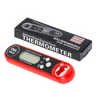 China Instant Read Waterproof Probe Thermometer 360 Degree Rotating Bottle Opener for sale