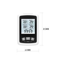 China 2 Dual Temp Bbq Thermometer Kit Magnetic Temperature Gauge For Grill for sale