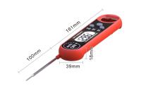 China Instant Read Waterproof Probe Thermometer 360 Degree Rotating Bottle Opener for sale