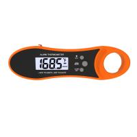 China Digital 2 Probe Meat Thermometer Probe For Smoker Grill Rechargeable Battery for sale