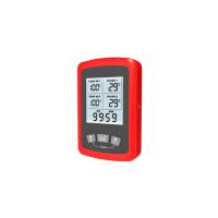 China Double Dual Probe Wireless Meat Thermometer With 2 Probes Backlight Square for sale