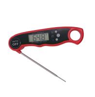 China Oil Meat Digital Cooking Thermometer For Deep Frying Chicken Red IP66 for sale