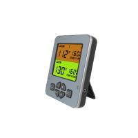 China Dual Probe BBQ Meat Thermometer With Timer Countdown For Smoker Temperature for sale