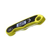 China Roasting Grill Dual Probe Meat Thermometer Yellow for sale