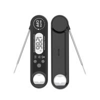 China Calibrating Waterproof Meat Thermometer Probe With Rotating Screen Both Hands for sale