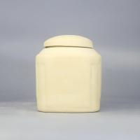 China Custom Design Biodegradable Funeral Urn Beige Color European Style Natural Return for sale
