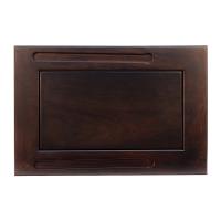 China Smooth Surface Luxury Wooden Urns Memorial Urn Box For Ashes Secure Storage for sale