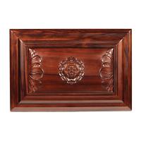 China Solid Wooden Box Urns For Human Ashes , Custom Engraved Wooden Burial Urns for sale