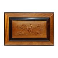 China Luxury Carved Handmade Wooden Urns For Ashes Solid Wooden Keepsake Urns OEM for sale
