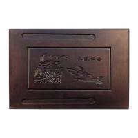 China Secure Sealing Wooden Keepsake Urn For Ground Burial Or Home Display for sale