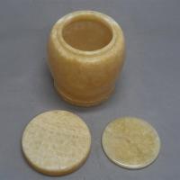 China Minimalist Memorial Stone Urns For Human Ashes Classical Style Keepsake Urns for sale