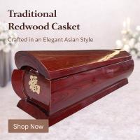 China Solid Wood Construction Funeral Casket Custom Colors Wooden Coffin for sale