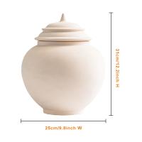 China Eco Friendly Biodegradable Ashes Urn Butterfly Design For Water Or Ground Burial for sale
