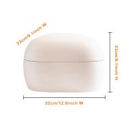 China Calming Finish Biodegradable Urns For Water Burial Scattering Ashes Custom Size Color for sale
