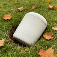 China Kaolin Clay Eco Biodegradable Ashes Urn Sea Burial Biodegradable Box Customizable for sale