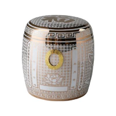 China Decorative Ceramic Cremation Urns For Adult Ashes Large Capacity OEM Design for sale
