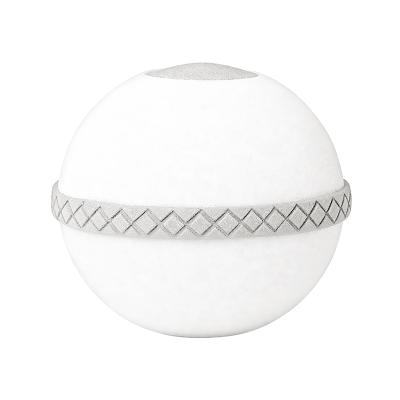 China White Sphere Biodegradable Urns Memorial Cremation Containers Custom Design for sale