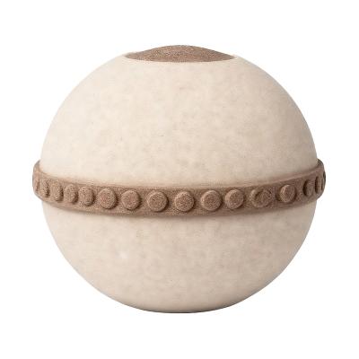 China Custom Memorial Biodegradable Urns , Eco Friendly Cremation Urn For Sea Burial for sale