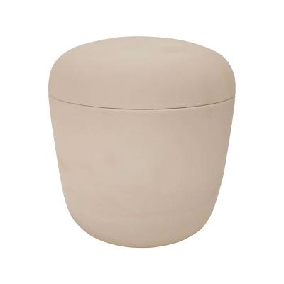 China Adult Biodegradable Cremation Urns Kaolin Clay Biodegradable Ocean Urns Euro Style for sale