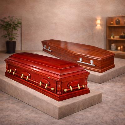 China Wooden Coffin Manufacturer for Funeral Homes and Global Distributors for sale