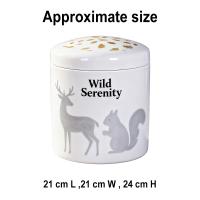 China Ceramic Funeral Urns Factory Direct Custom Text ODM for sale