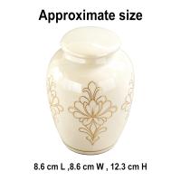 China Ceramic Pet Urns Low MOQ Fast Sample Custom Artwork for sale