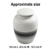 China Ceramic Pet Urns Neutral Two-Tone Best Seller B2B for sale