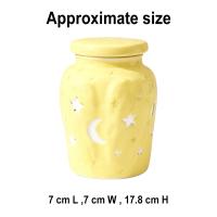 China Ceramic Pet Urns Cute Starry Theme Memorial Supplier for sale