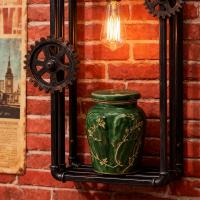 China Premium Ceramic Pet Urns in Green for Businesses for sale