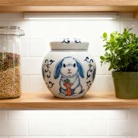 China Wholesale Ceramic Pet Urns for Pet Memorial Retailers for sale