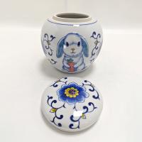 China Wholesale Ceramic Pet Urns for Pet Memorial Retailers for sale
