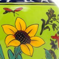 China Ceramic Jars Giftable Blue Speckle Urn Boutique Collection for sale