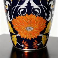China Ceramic Jars Premium Flower Motif Memorial Urn Wholesale for sale