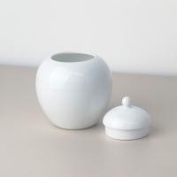 China Ceramic Jars Floral Tea Canister with Lid OEM Wholesale for sale