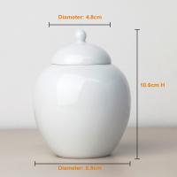 China Ceramic Jars Floral Tea Canister with Lid OEM Wholesale for sale