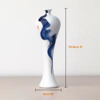 China Ceramic Jars Contemporary Blue White Display Jar B2B for sale