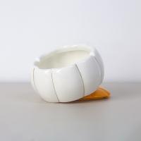 China Ceramic Jars Cute Pumpkin Jar for Candy Snacks for sale