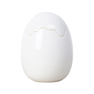 China Modern Home Decor Egg Canister Ceramic Jars ODM for sale