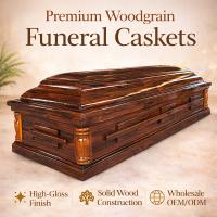 China Funeral Caskets Export Ready Packaging B2B Bulk Orders for sale