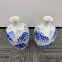 China Collectible Style Blue And White Ceramics Distributor Line for sale