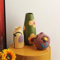 China Handpainted Ceramic Vase Set for Modern Interiors for sale