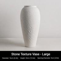 China Textured Ceramic Vase Set for Contemporary Interiors for sale