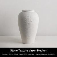 China Textured Ceramic Vase Set for Contemporary Interiors for sale